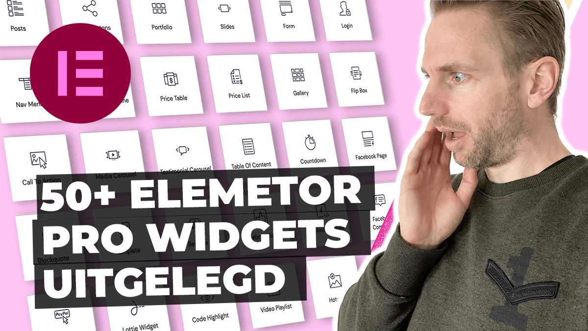 50+ Elementor pro widgets uitgelegd (oktober 2025)
