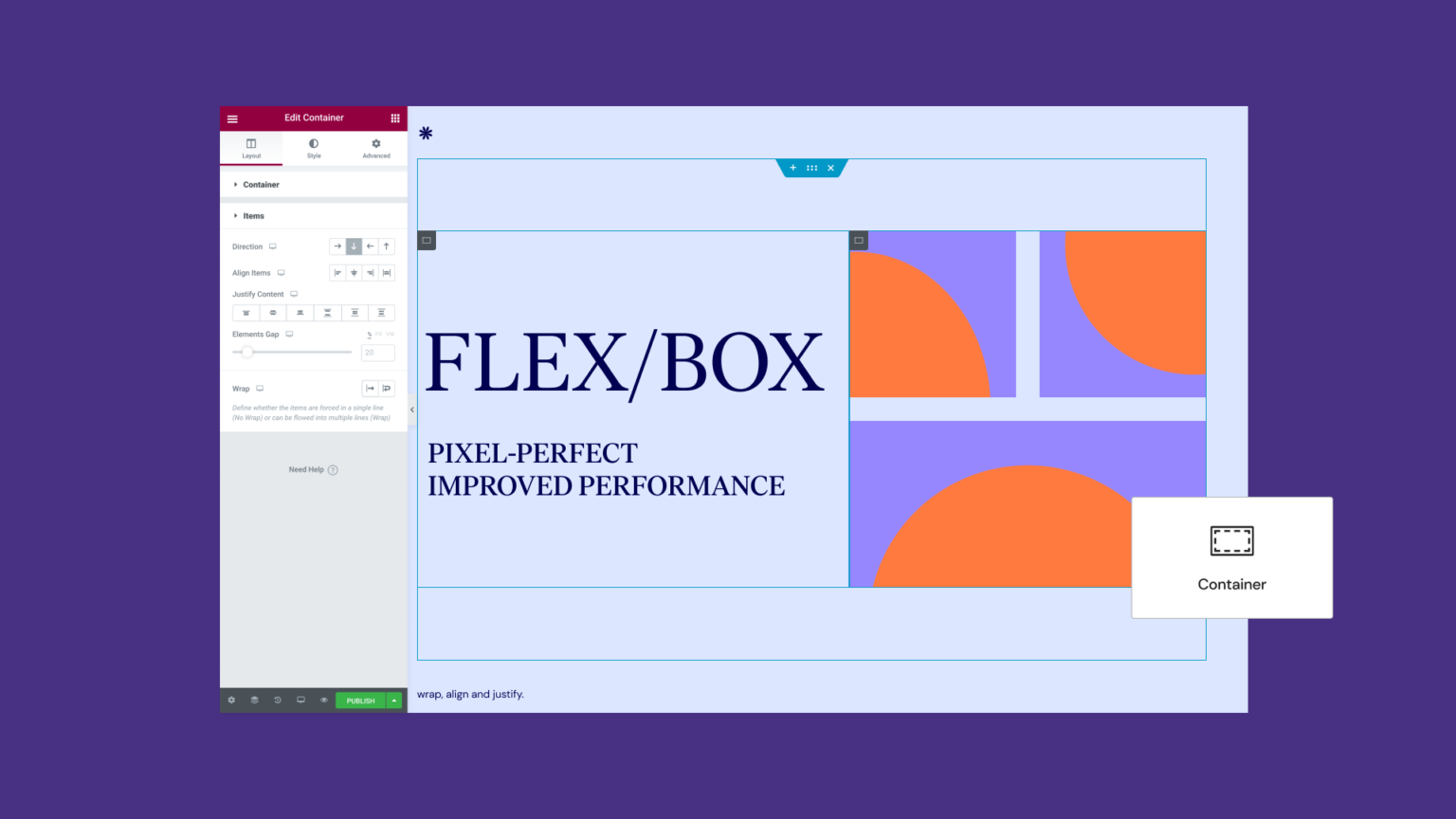 Introductie van Elementor Flexbox containers (januari 2026)