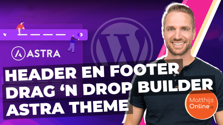 Astra Header en Footer builder: Hoe werkt het (december 2025)